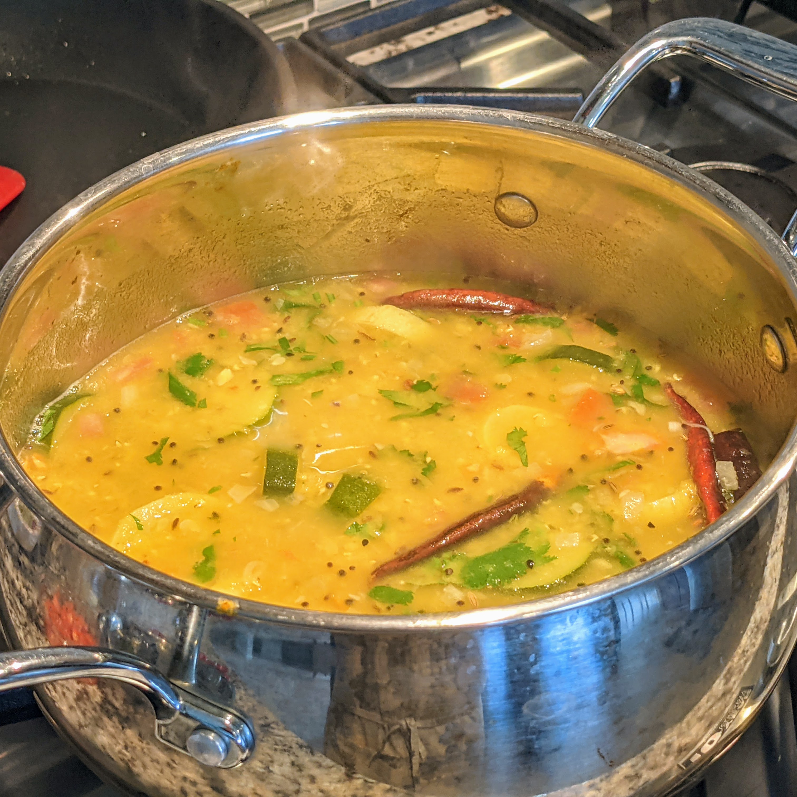 Dal with Zucchini – Global Dine In